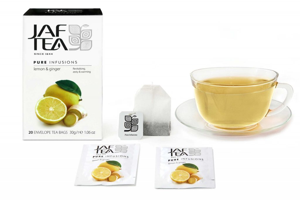 Lemon & Ginger | Tea Bags – 20×1.5g Foil Envelope